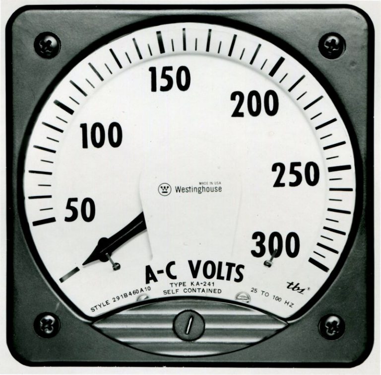 AC Voltage Analog Switchboard Meters | Weschler Instruments