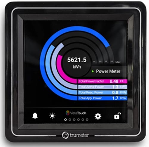 Trumeter Vista Touch Panel Meters | Flow Meters